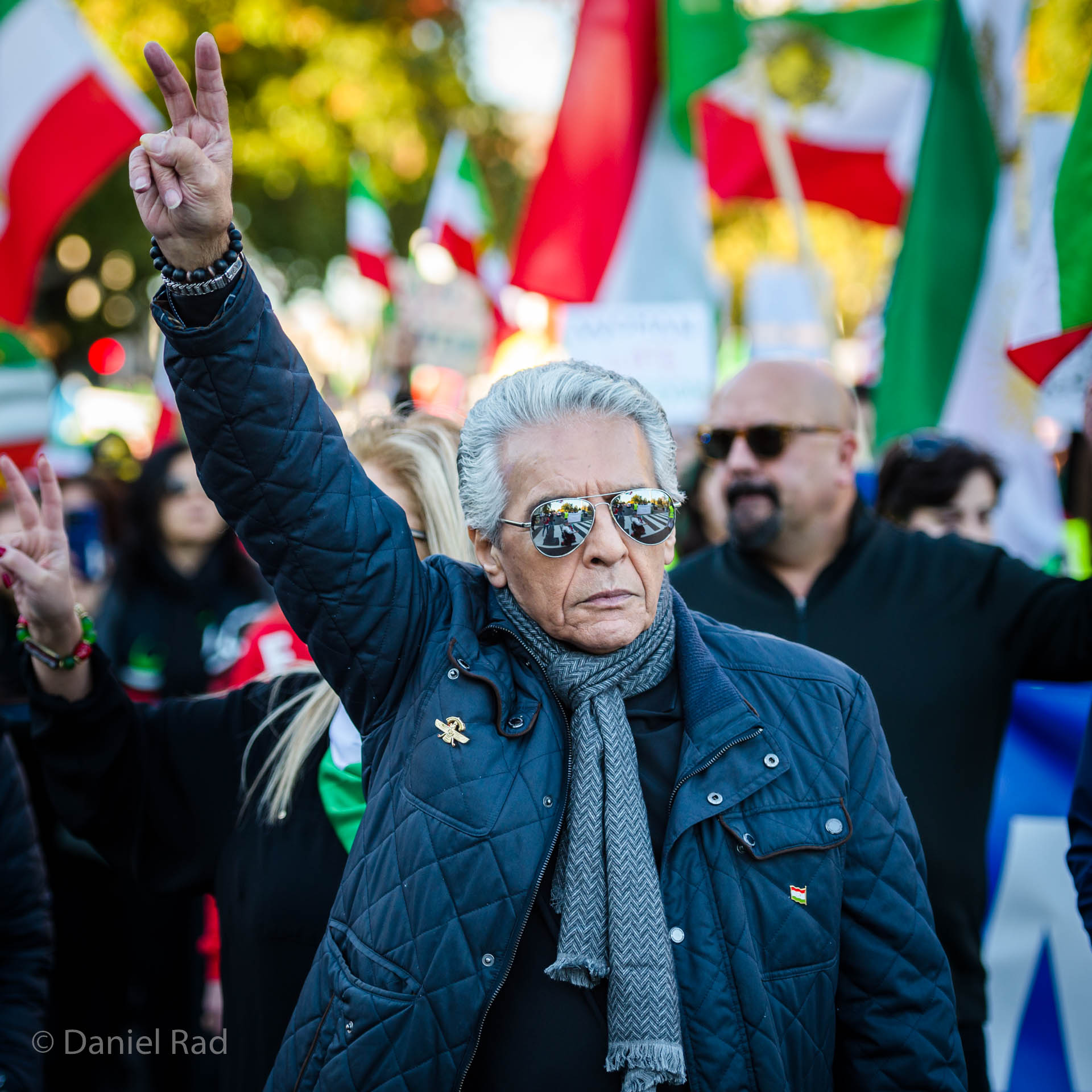 The 6th DC Saturdays protests to support Iranian people