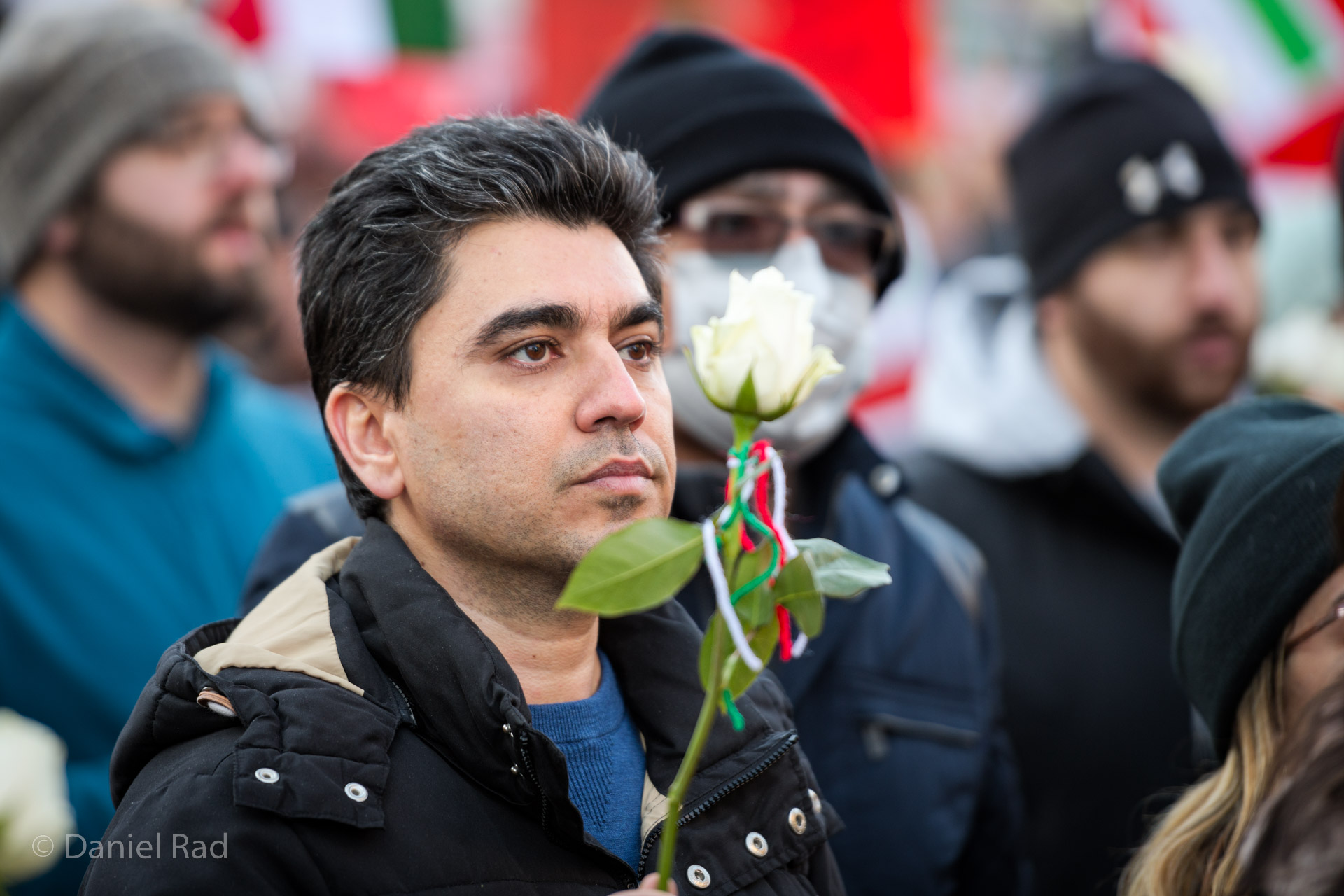 The 9th DC Saturdays protests to support Iranian people